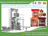 China Nut Packaging Machine Bestar packaging multi heads weigher automatic cashew nut packing machine Bestar packaging for sale