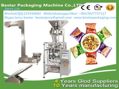 China Nut Packaging Machine Bestar packaging multi heads weigher automatic cashew nut packing machine Bestar packaging for sale