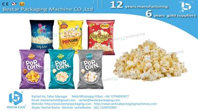 China Bestar popcorn packing machine hot sales snacks packaging machine with automatic weighing for sale