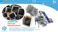 China Automatic solution for hardware nails packing in box, Bestar weighing filling machine for sale