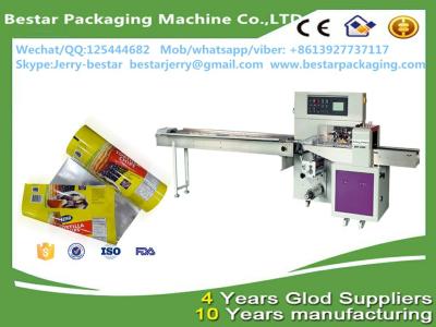 wholesale plastic bags made by cold seal film for chocolate candy packaging with bestar packaging machine
