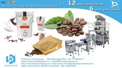 China Coffee beans doypack machine single station double heads weigher for sale