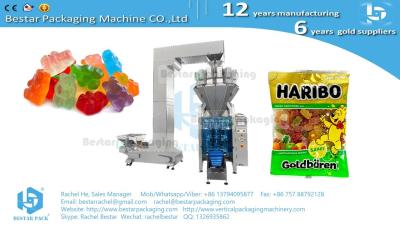 China Gummy candy 150g pouch automatic packaging machine for sale
