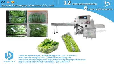 China Vegetable packing in tray and sealed in bag for super market sales for sale