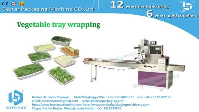 China Vegetable packing in tray and sealed in bag for super market sales for sale