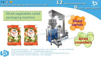 China How to pack salad vegetable in a fast and easy way for sale