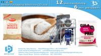China Secondary big pouch stacking packing machine for multiple small sachets stacking inside for sale
