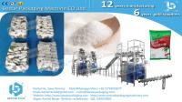 China Secondary big pouch stacking packing machine for multiple small sachets stacking inside for sale