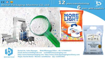 China How to pack detergent powder 450g pouch with hanging hole for sale