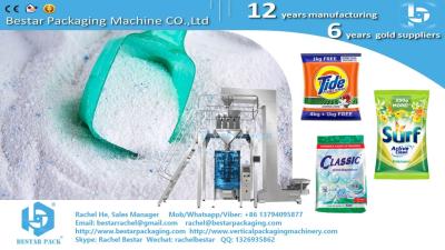 China How to pack detergent powder 450g pouch with hanging hole for sale