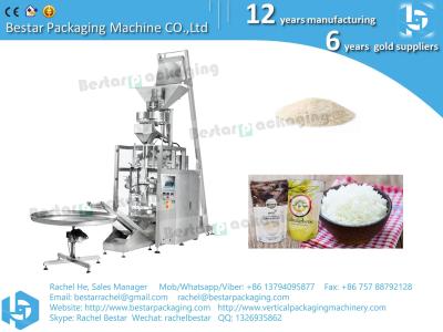 China Automatic 250g Rice Bag Weighing and Packaging Machine BSTV-450BZ for sale