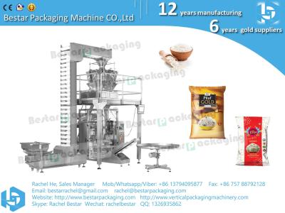 China Automatic 250g Rice Bag Weighing and Packaging Machine BSTV-450BZ for sale