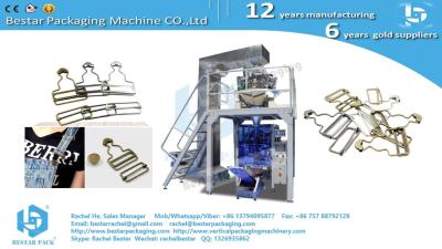 China Wire nails long nails pouch packing machine with multi heads weigher BSTV-450AZ for sale