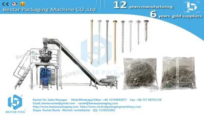 China Bestar customized packing machine for hardware long nails BSTV-550AZ for sale