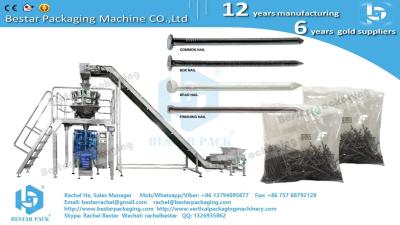 China Bestar customized packing machine for hardware long nails BSTV-550AZ for sale