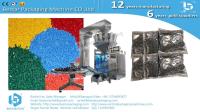 China Automatic packaging machine with multi-heads weigher, labeling machine, checkweigher, and turntable BSTV-450AZ for sale