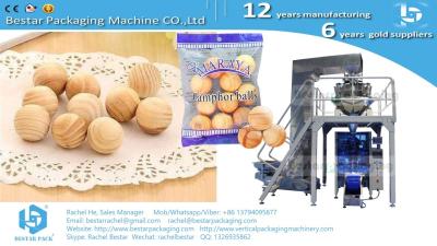 China Full set automatic packing machine with multi-heads weigher, labeling machine, checkweigher, and turntable BSTV-550AZ for sale