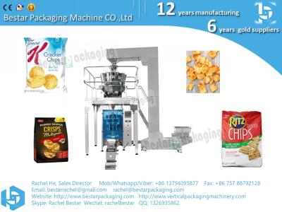 China Packing machine for cookies, customize pouch with twice sealing head BSTV-450AZ for sale