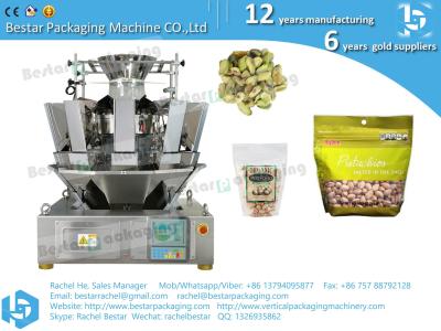China Fully automatic packaging machine with weighing, labeling, printing, and checking function BSTV-450AZ for sale