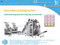 China Big Pouch Stacker Packing Machine For Stacking Various Small Bags for sale