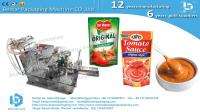 China Heavy bar red wine premade pouch doypack machine with customized screw pump for sale