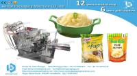 China Mashed potato flat pouch doypack packaging machine with Bestar DIY pump for sale