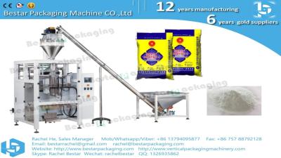 China Cassava flour quad bag packing machine BSTV-550DZ for sale