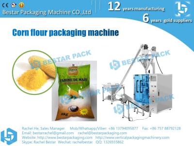 China Corn flour packaging machine 1kg 2kg 5kg flour pouch BSTV-650DZ for sale