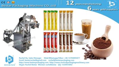 China How to pack coffee powder stick sachet with easy tear notch  BSTV-160F for sale