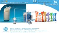 China liquid packing machine with two cans mixing liquid packaging BSTV-650P for sale