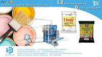 China Oil paint thick liquid pouch packaging machine with automatic filter and replenish function BSTV-450P for sale