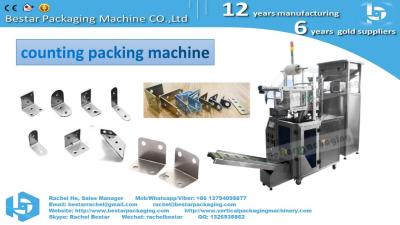 China Angle code hardware fittings counting packaging machine for sale
