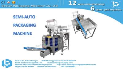 China Bestar packing machine with one counting bowl and manual feeding for sale