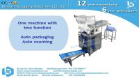 China Multi functions packing machine with counting and manual feeding for sale
