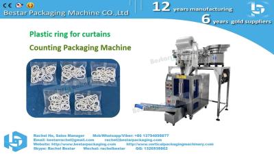 China Shower curtain rings automatic counting packing machine for sale