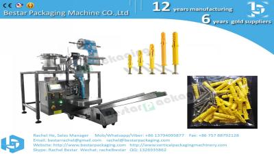 China Wood screws Self tapping screws automatic counting and pouch packing machine for sale