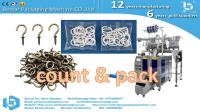 China Automatic packing machine with counting function for metal hooks packaging for sale