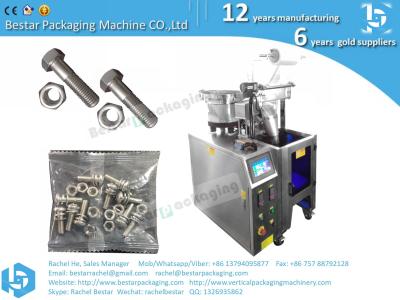 China How to pack screw, bolts, nuts, washers and rivets, bestar counting and packing machine for sale