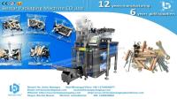 China Automatic counting packaging machine three bowls with enclosure and labeling machine for sale