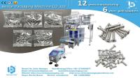 China Automatic counting packaging machine three bowls with enclosure and labeling machine for sale