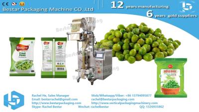 China Popcorn 30g sachet weighing packing machine with product elevator and Inflation device BSTV-160A for sale