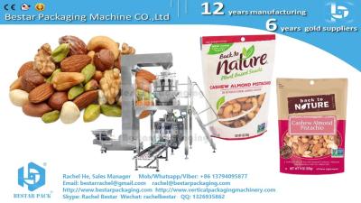 China Bestar Doypack machine new developed 3 stations model automatic weighing filling for sale