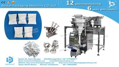 China Furniture hardware packaging solution using paper film and automatic counting packing machine for sale