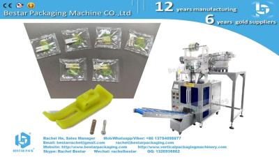 China Furniture hardware packaging solution using paper film and automatic counting packing machine for sale