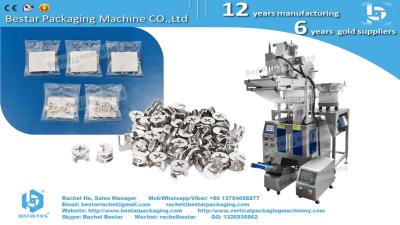 China Screw nails counting packaging machine with warning light for sale