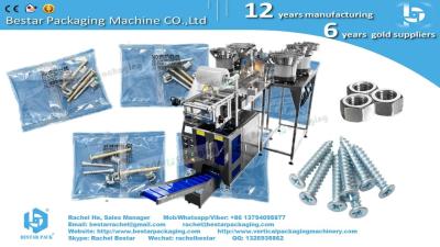 China Screw nails counting packaging machine with warning light for sale