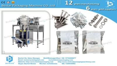 China Screw nails counting packaging machine with warning light for sale