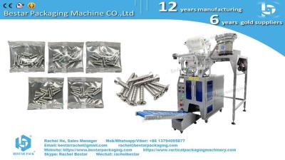 China Screw nails counting packaging machine with warning light for sale