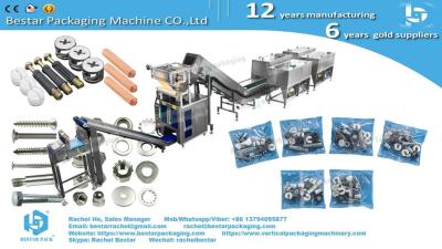 China Counting packing machine bucket conveyor type with 12 bowls, customized enclosure and checkweigher for sale