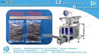 China Long screw automatic alignement packaging machine with two counting bowls for sale